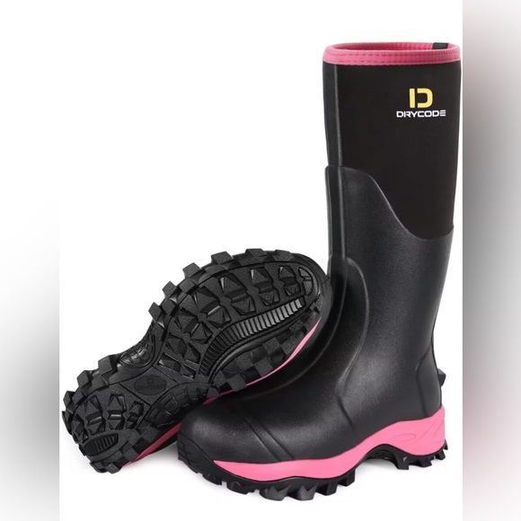D DRYCODE | Shoes | D Drycode Rubber Boots For Women With Steel Shank ...